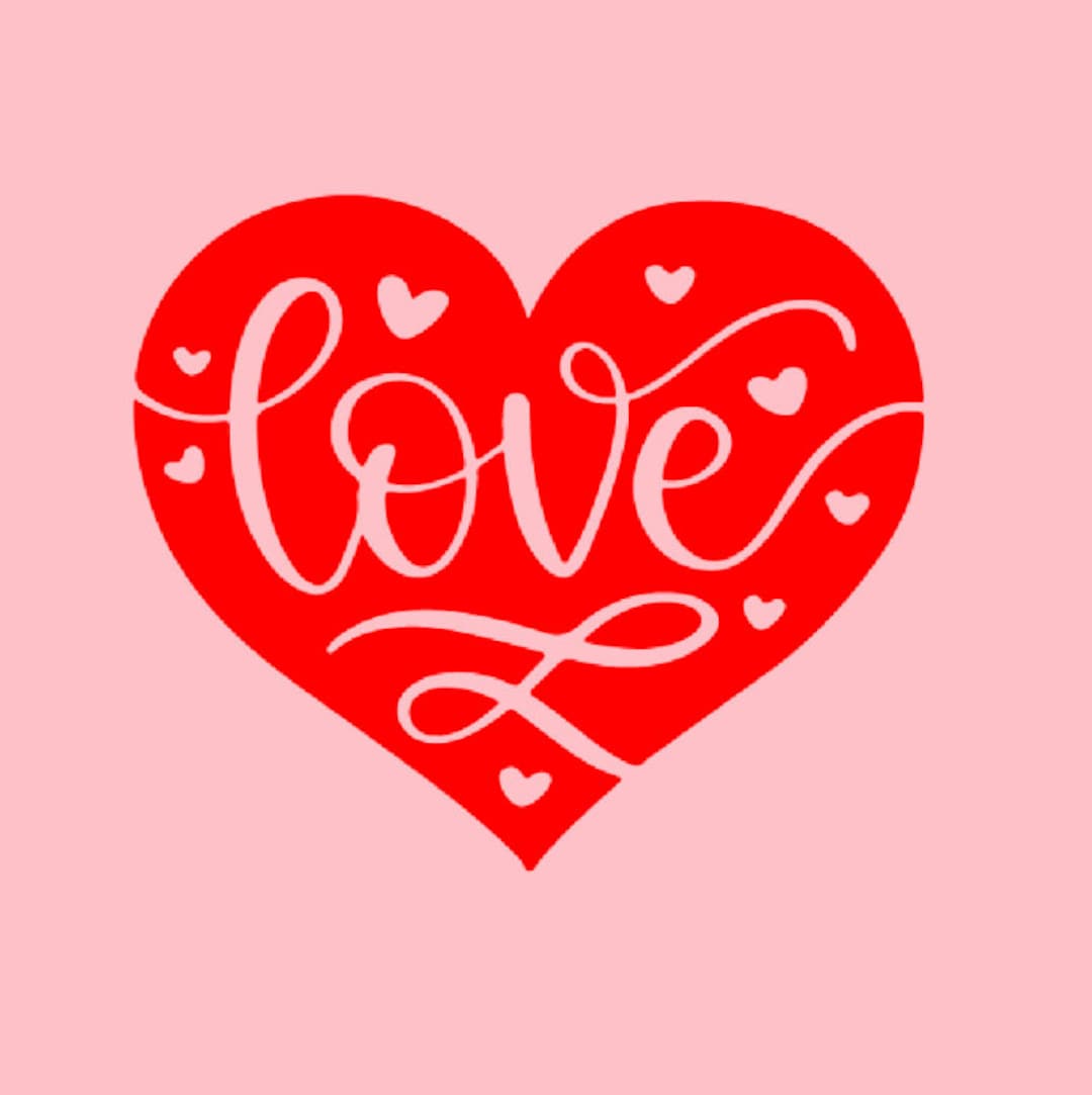 Love, Heart, Valentine, SVG PNG - Etsy