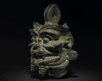 Pazuzu Head Amulet - Etsy