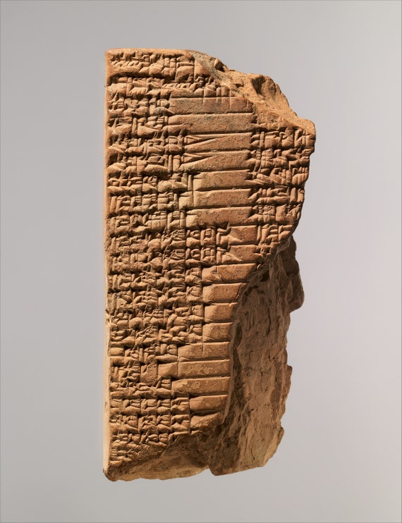 Sculpture Art & Collectibles Replica Cuneiform Ancient Clay Tablet ...