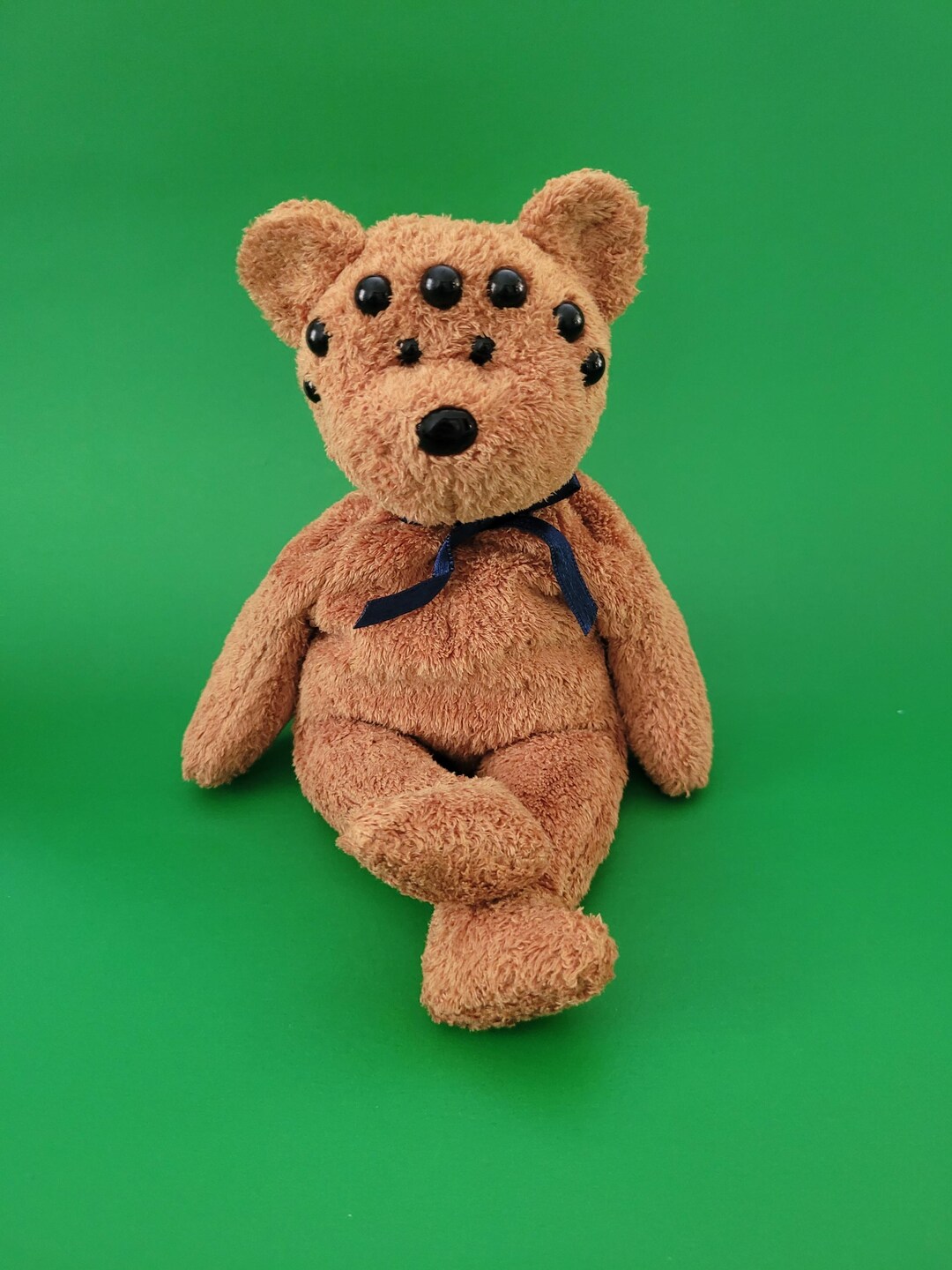 Brown Bear With Lots of Eyes, Teddy Bear Plush, Weird Creature Plushie ...