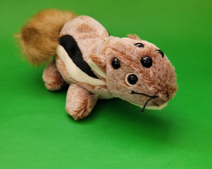 Chip the Chipmunk Plush, Chipmunk With Lots of Eyes, Chipmunk Stuffed ...