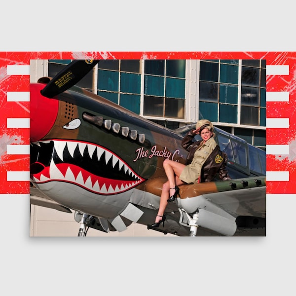 Ww2 Aircraft Pinup - Etsy