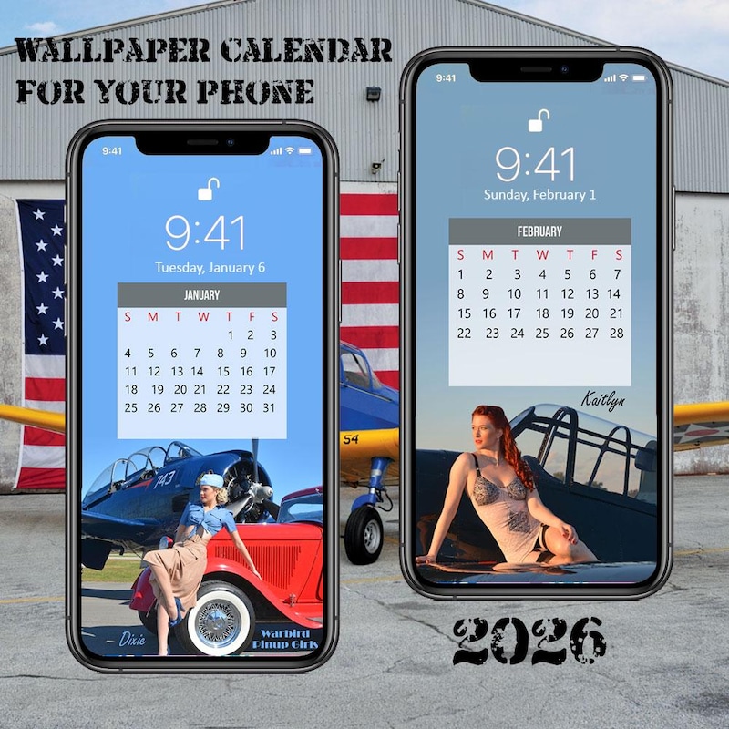 2026 Pinups Calendar - Etsy