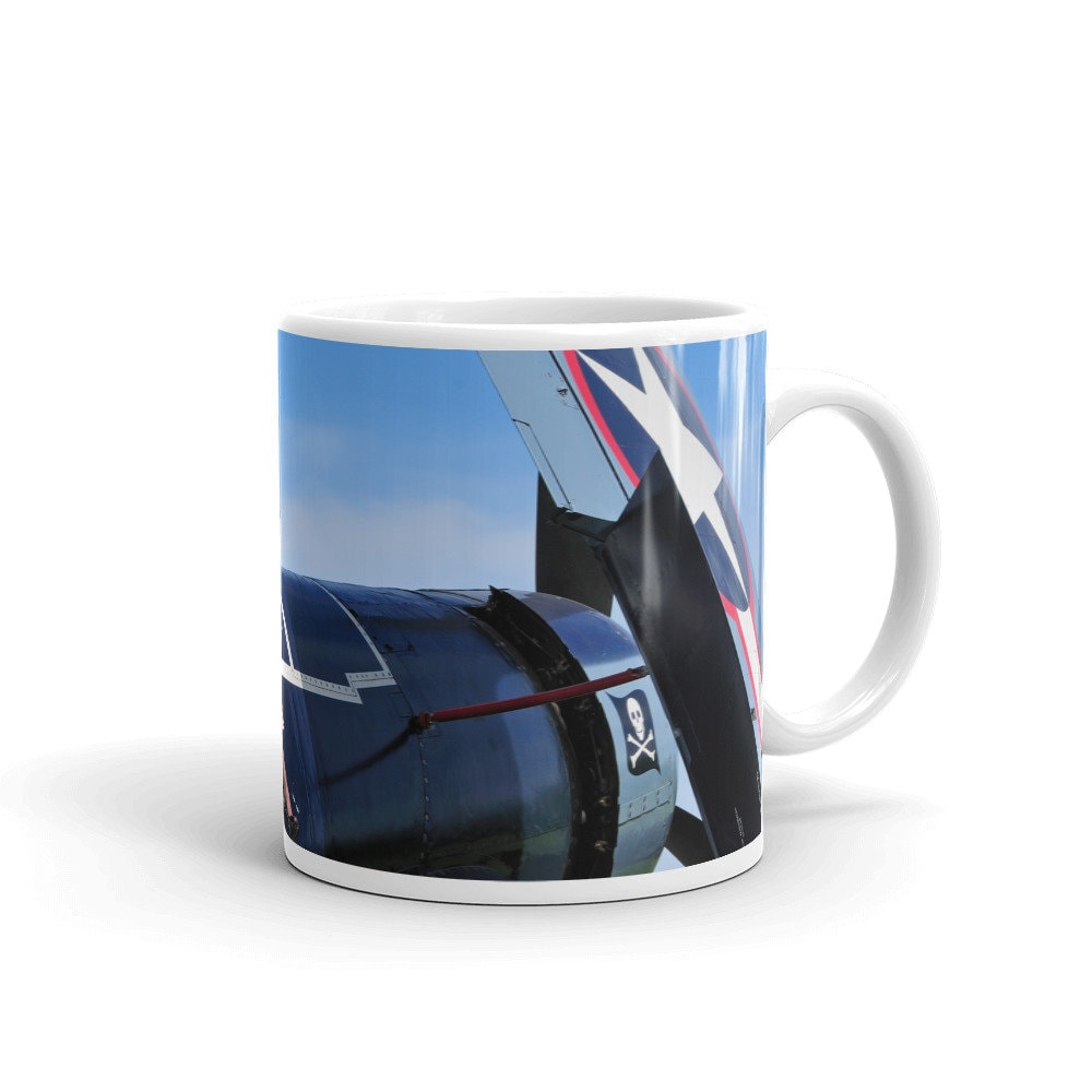 Corsair Aircraft Mug WW2 Fighter Plane Mug With Beautiful - Etsy