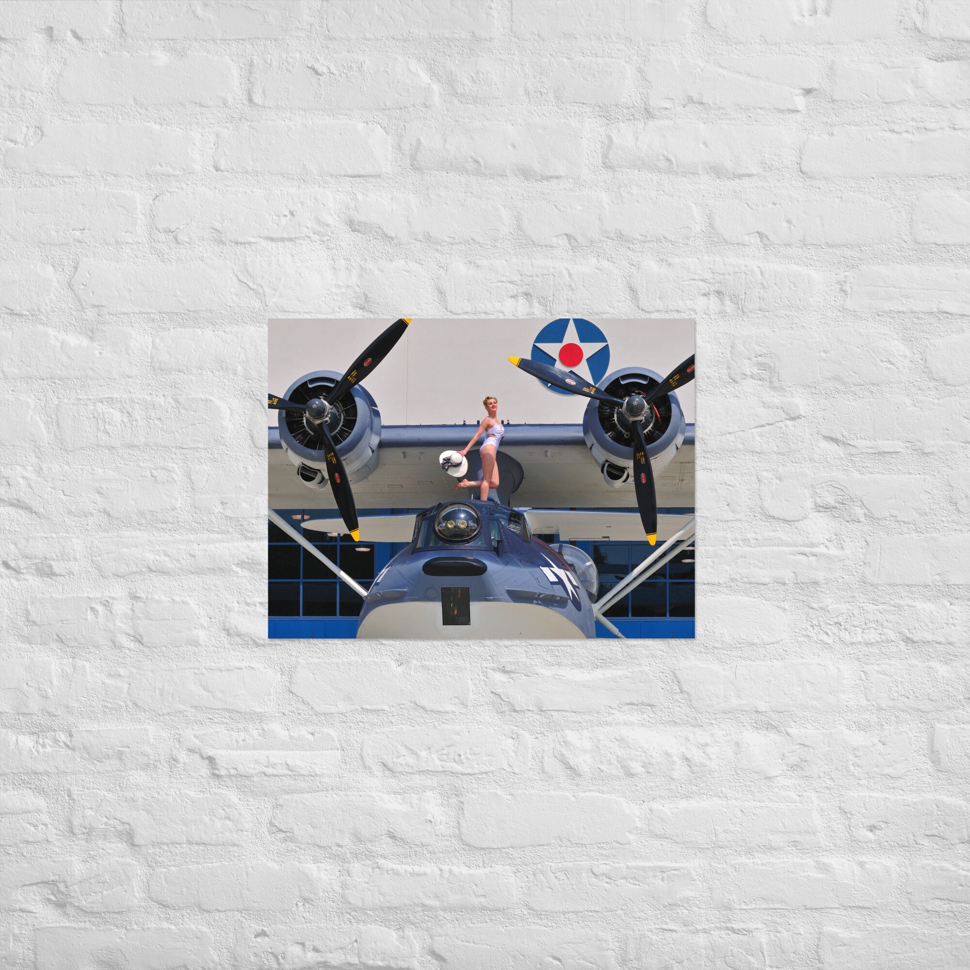 PBY Catalina Aircraft Pinup Poster Vintage Aircraft Photo - Etsy