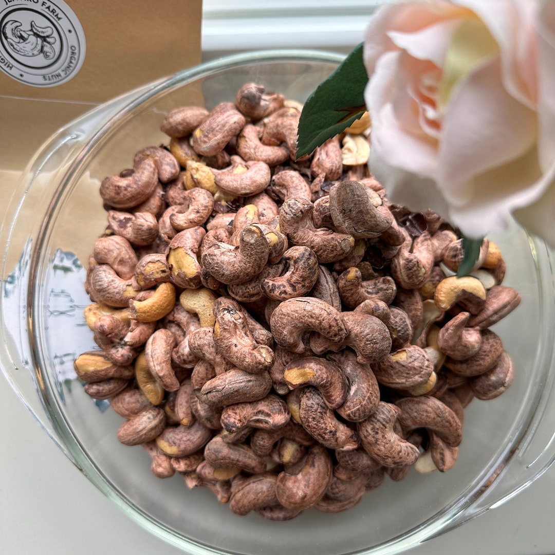 Noix de cajou naturelles végétaliennes du Vietnam, entières salées ...