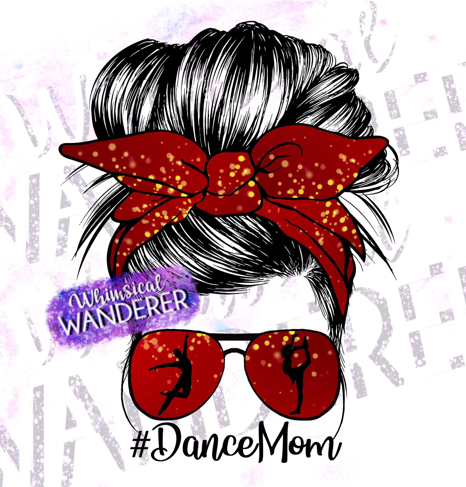 Dance Mom Sublimation | Dance Sublimation | Dance PNG | Dance Messy Bun ...