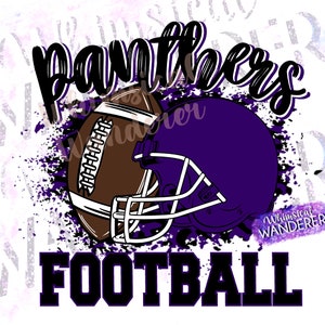 High School Panthers Sublimation Panthers Football Mom - Etsy