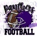 High School Panthers Sublimation Panthers Football Mom - Etsy