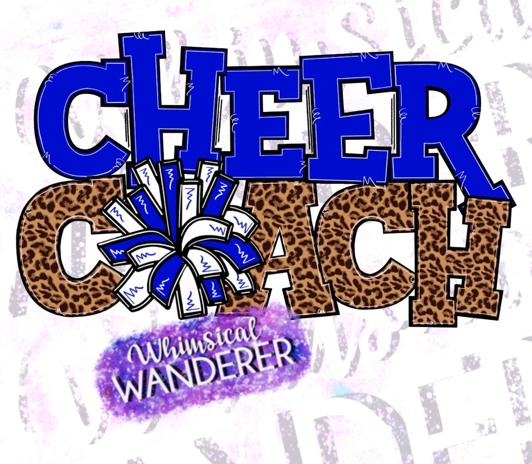 Cheer Coach Sublimation | Cheer Coach PNG | Cheer Design | Cheer ...