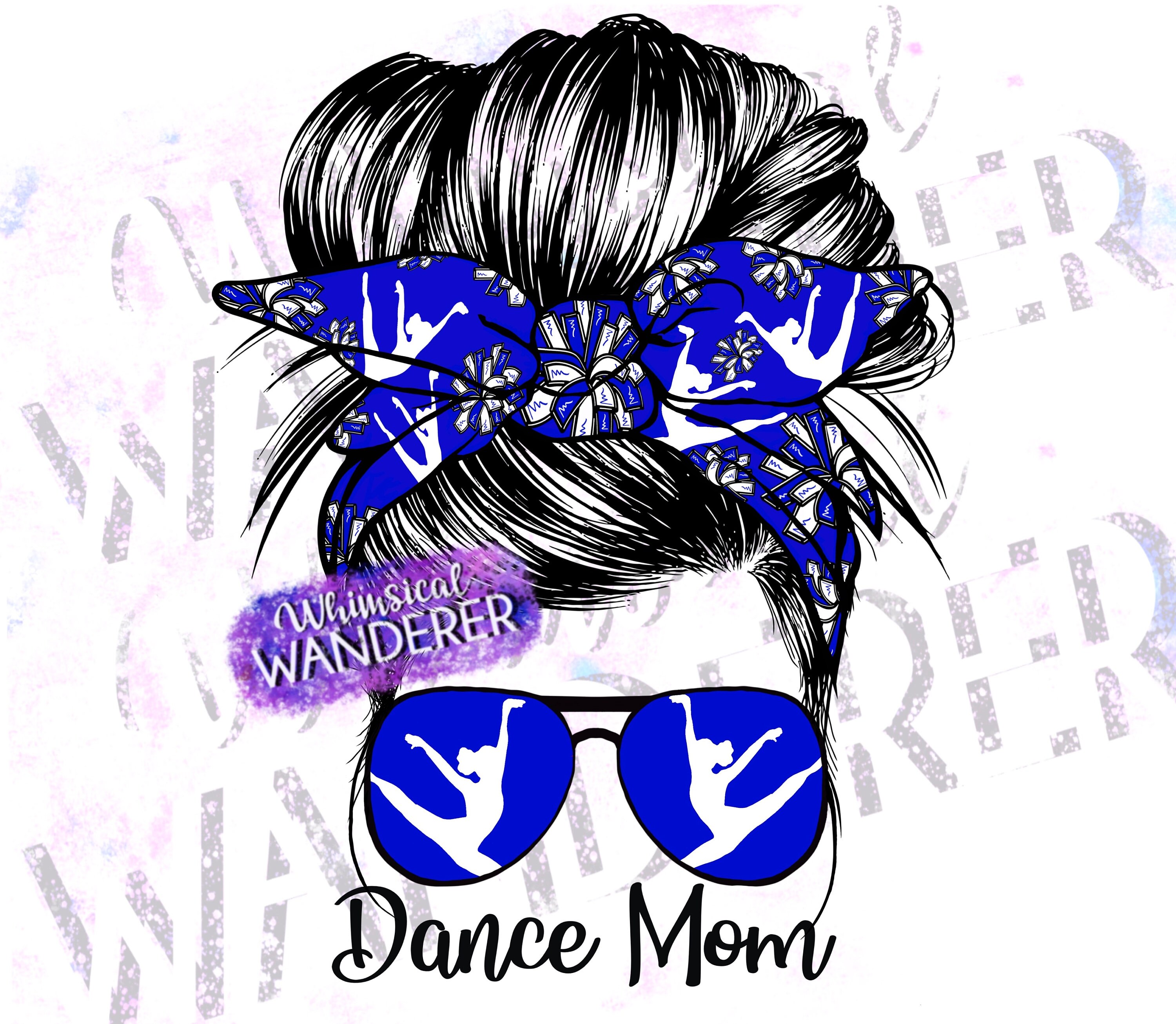 Dance Mom Messy Bun Sublimation Dance Mom Png Dance Mom Etsy