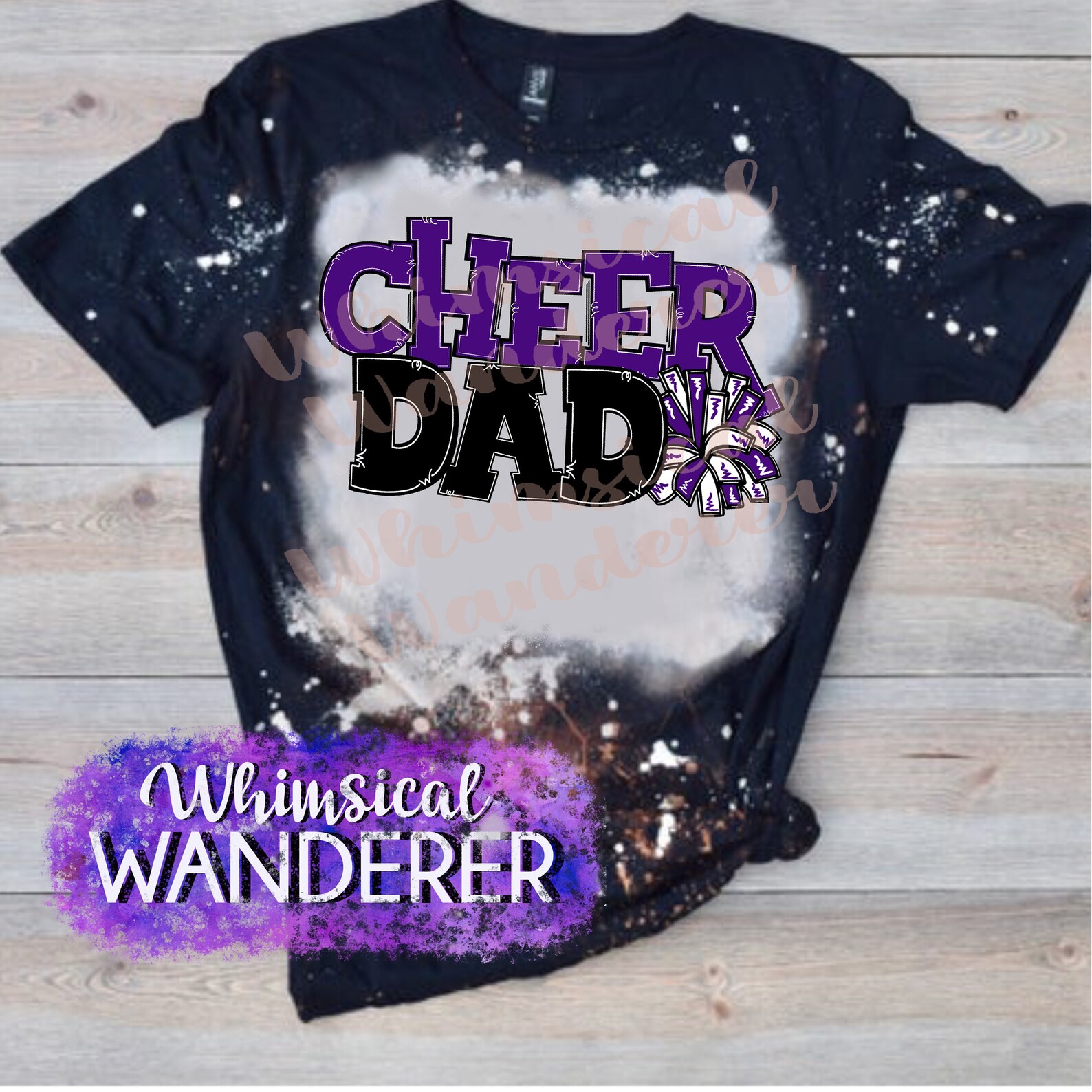 Cheer Dad Sublimation | Purple Cheer Dad Design | Dad Cheer PNG | Cheer ...