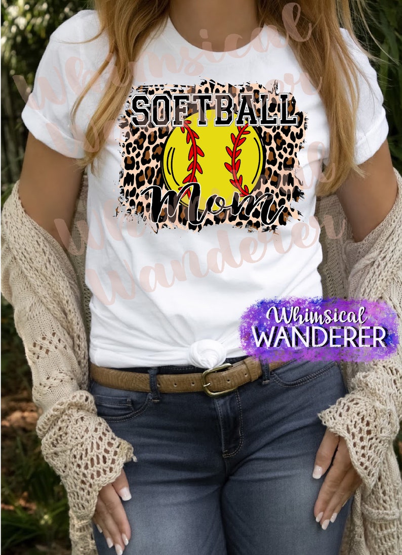 Softball Sublimation Softball Mom Sublimation Softball PNG - Etsy