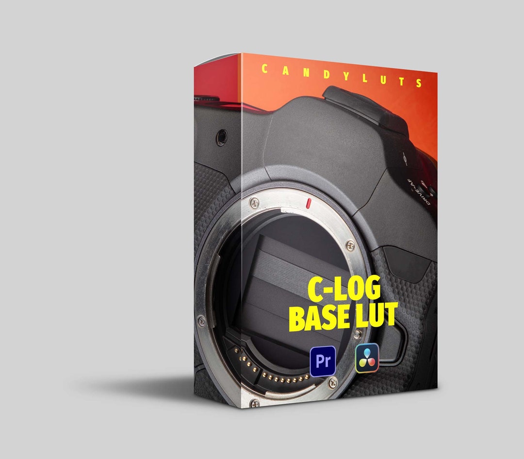 C-log LUT base Grade LUT Premiere Pro Davinci Resolve - Etsy
