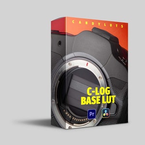 C-log LUT base Grade LUT Premiere Pro Davinci Resolve - Etsy