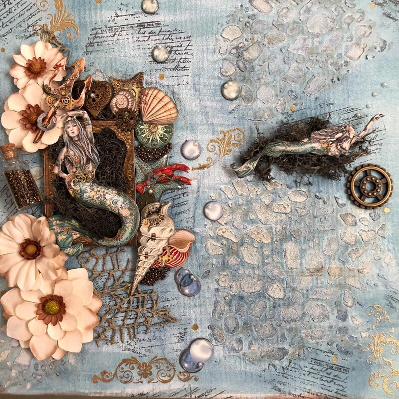 Mixed Media Poster - Etsy