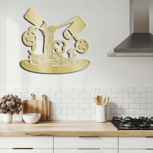 Spaghetti Dinner Metal Wall Decoration - Etsy