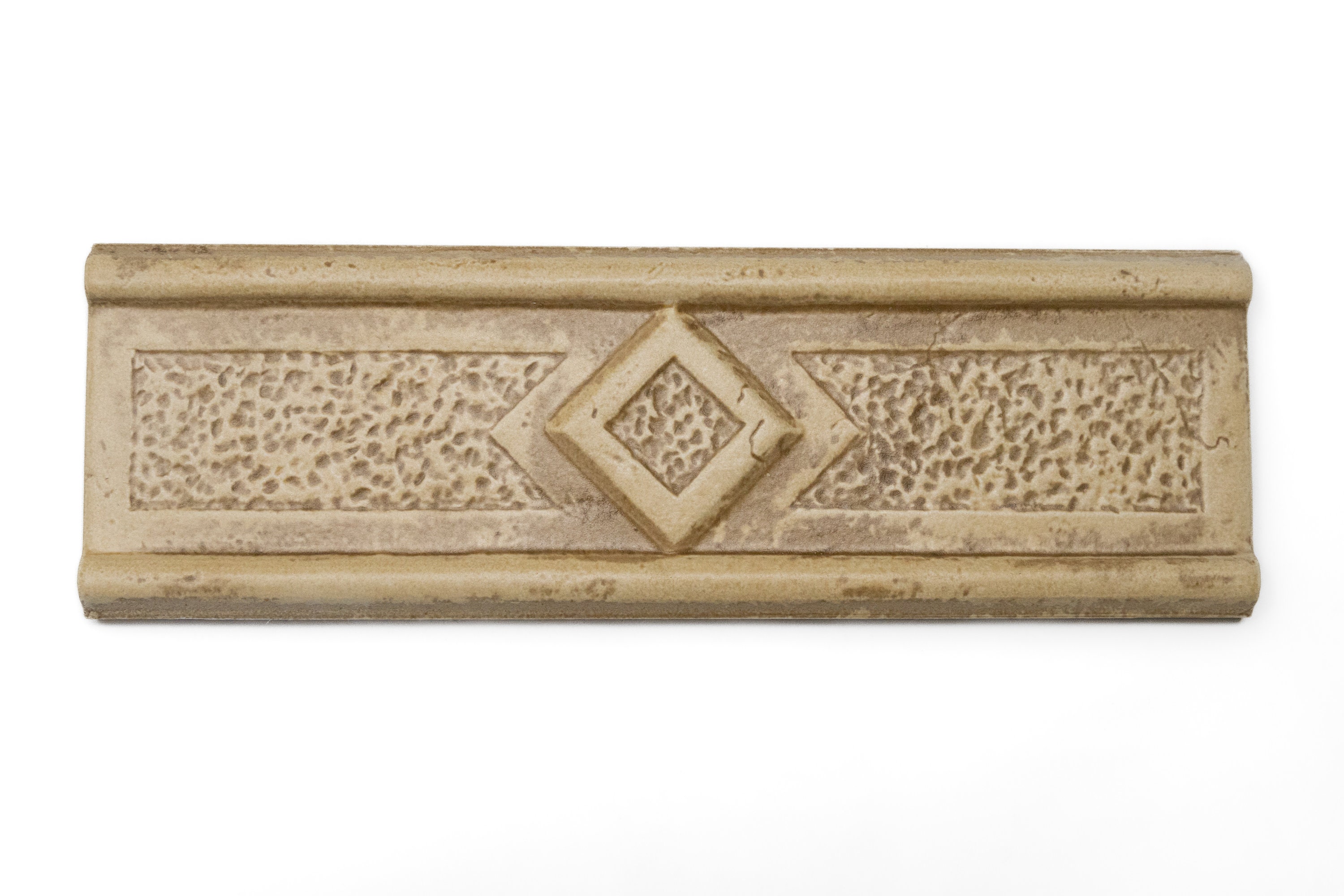 Italian Ceramic Decorative Trim Stone Look 3 1/4 X 10 (vintage Made in ...