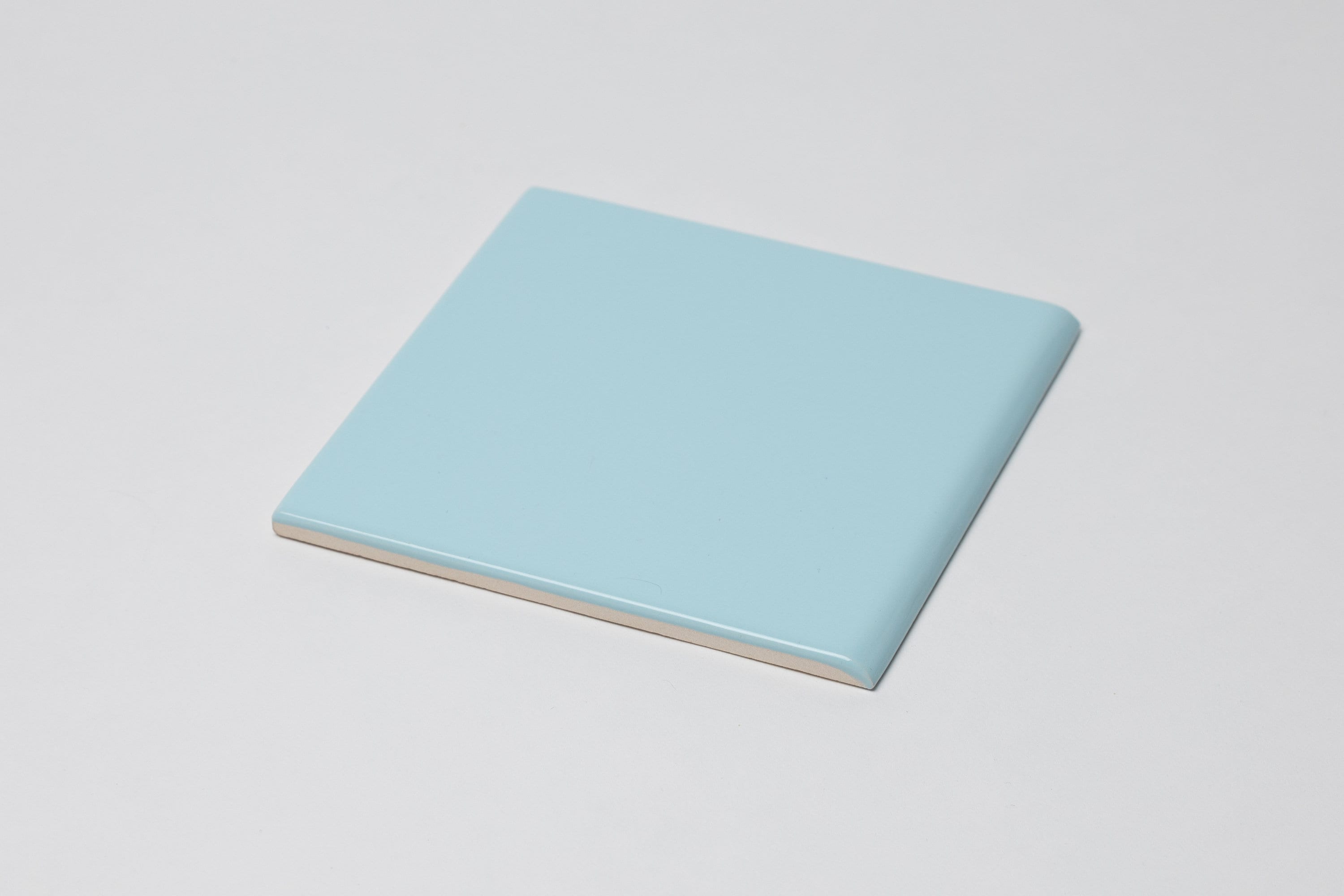 Baby Blue Ceramic Mud Cap, Bullnose, Quarter Round, Quarter Round ...