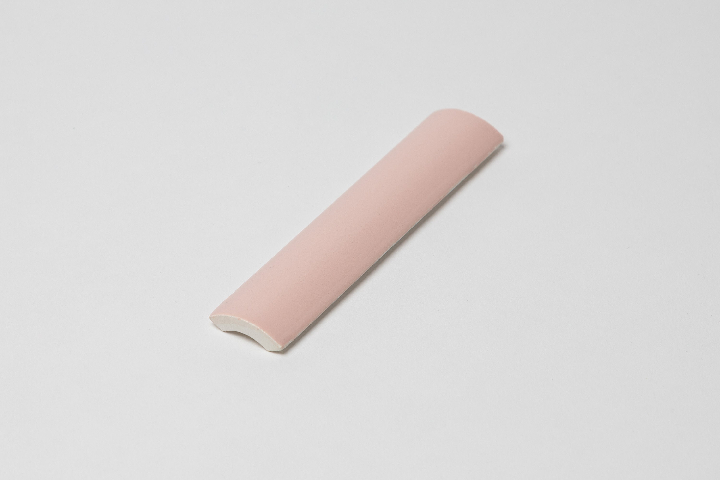 Coral Blush Ceramic V-cap and Quarter Round - Etsy