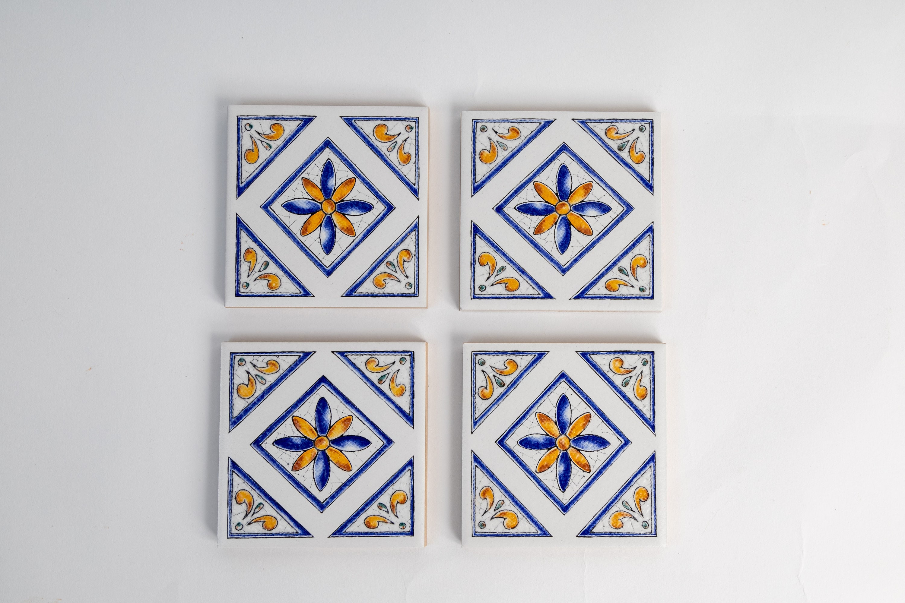 Decorative Tiles 3x3 White (made in Spain) - Etsy