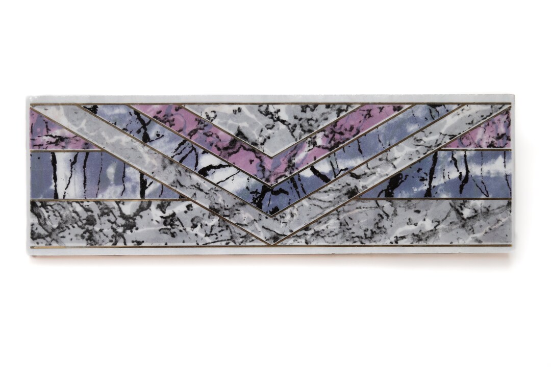 Decorative Tile Liner Modern Marble. 2 3/4 in X 8 in (made in Italy) - Etsy