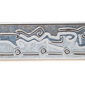 Decorative Tile Liner With Metallic Detail 3 1/4 X 10 (made in Italy ...