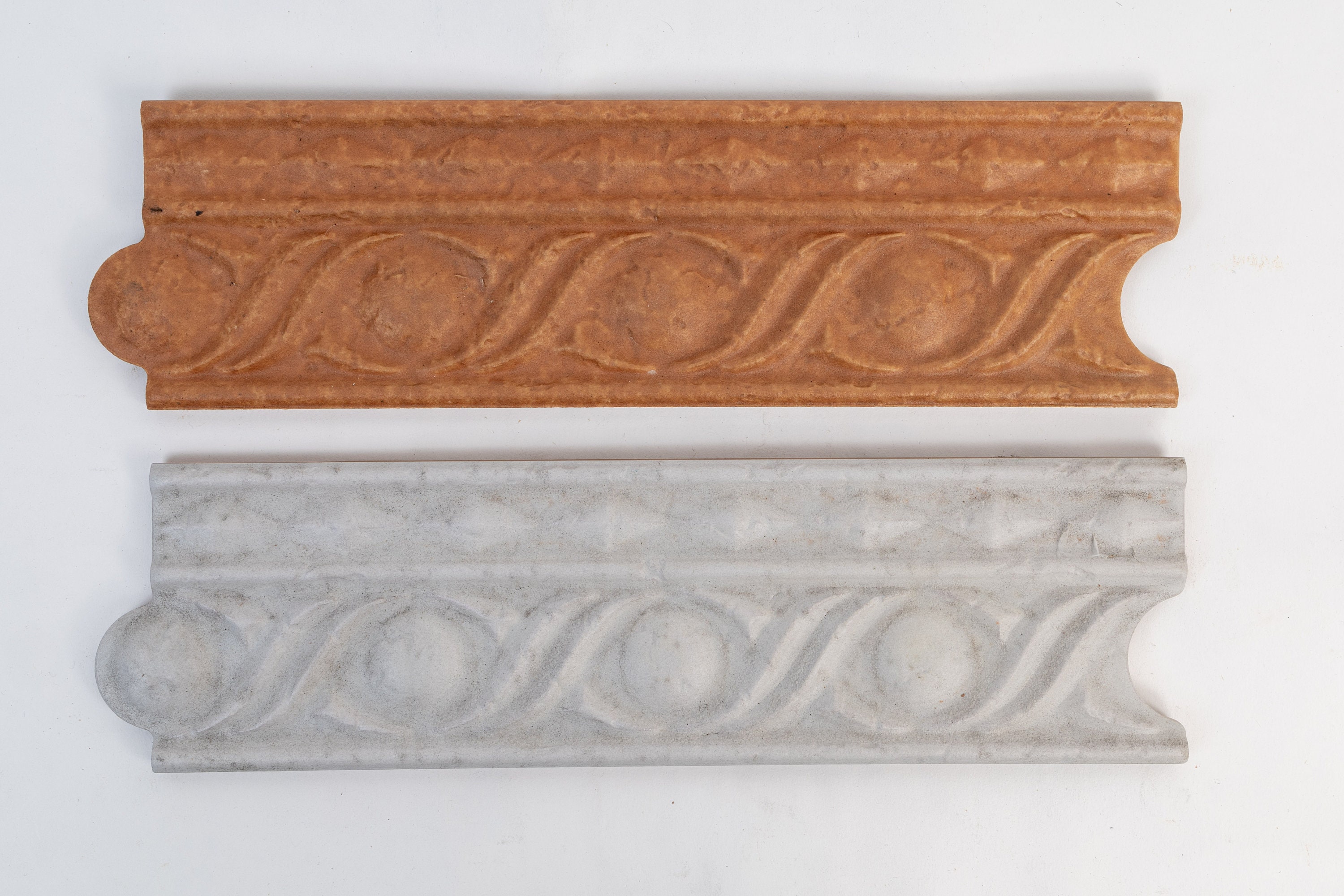 Stone Look Ceramic Tile Border 3 X 10 (vintage Made in Spain) - Etsy