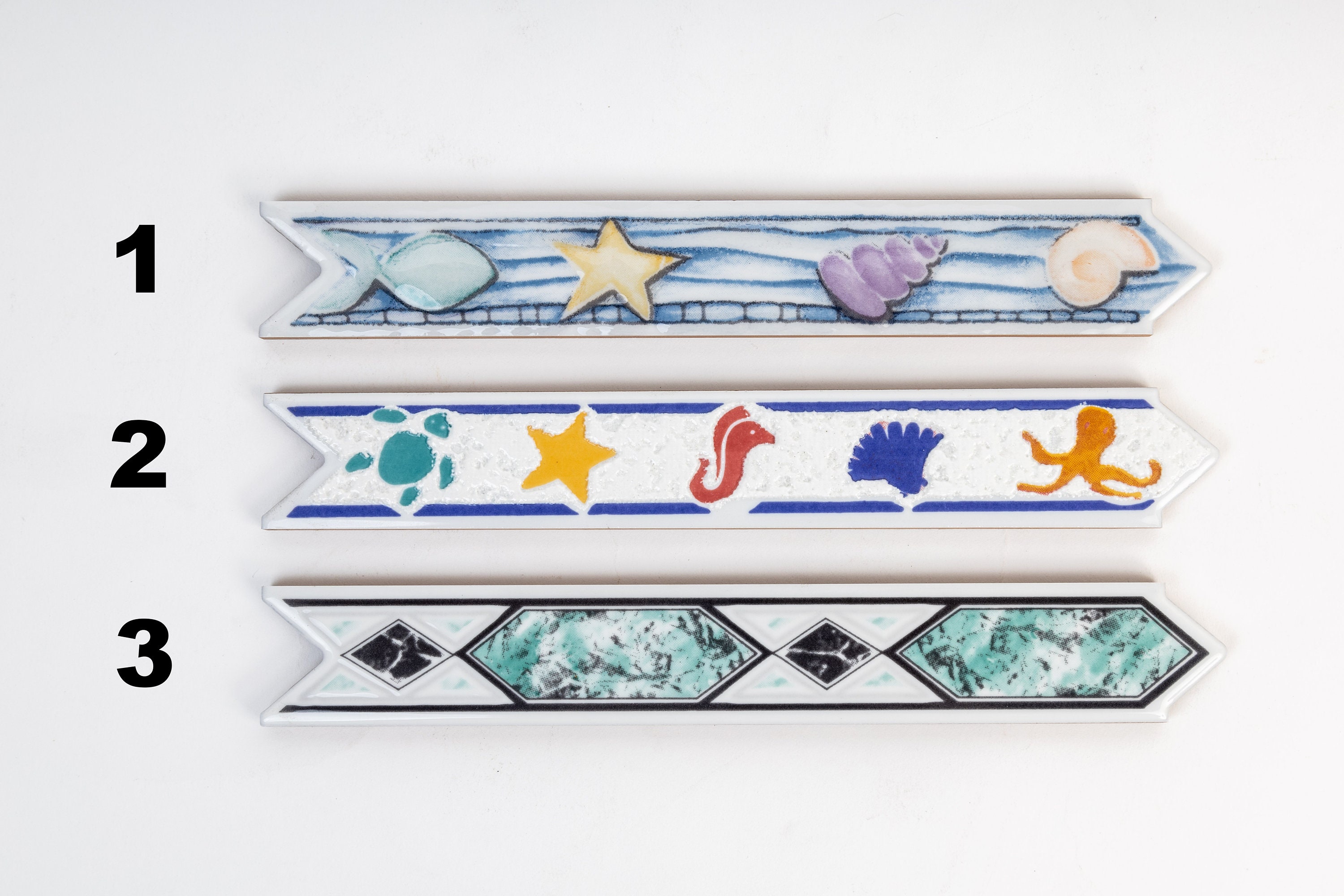 Bathroom Tile Border Trim 1-1/2 X 8 made in Spain - Etsy