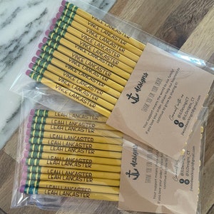 Positive Affirmation Pencil, Personalized Pencil, Engraved Pencils ...