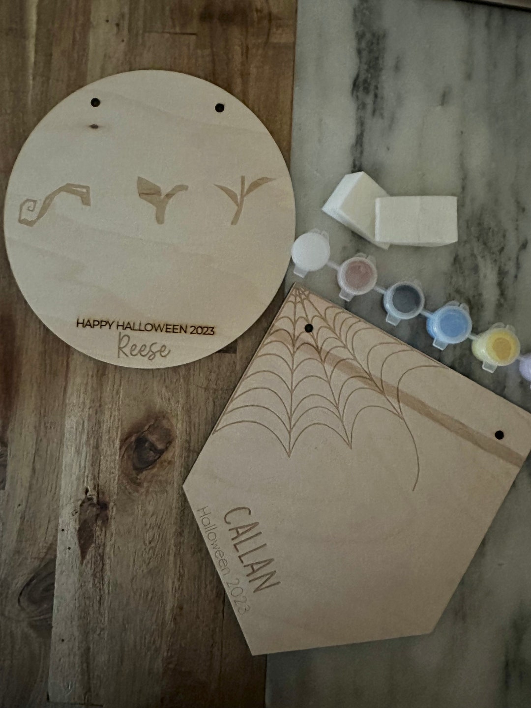 Halloween DIY Handprint Craft, Spider Footprint, Pumpkin First ...