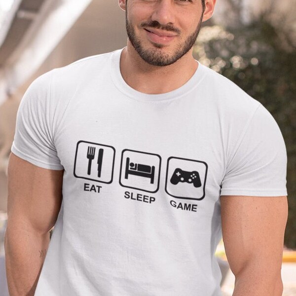 Eat Sleep Game - Etsy UK