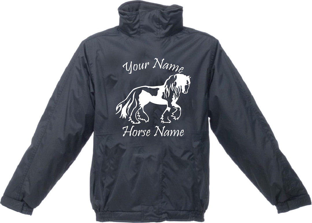 Personalised Horse Rider Jacket Regatta Equestrian Gift Stable Jockey ...