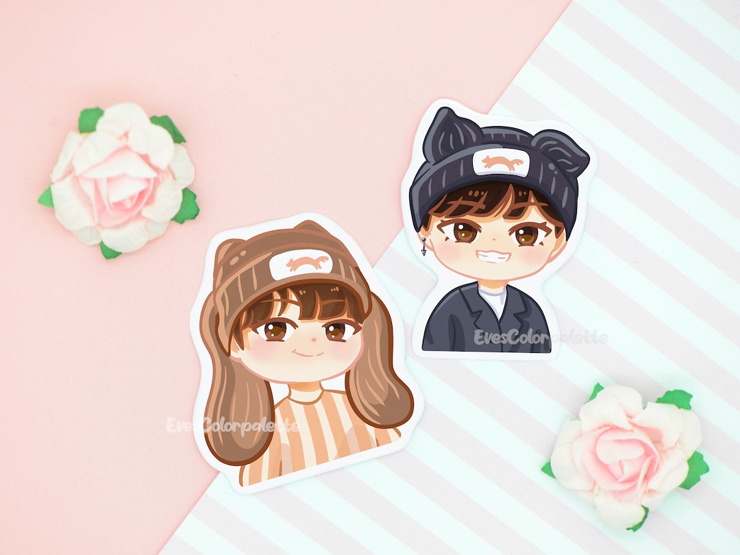 Ateez Yunho Seonghwa Inspired Vinyl Stickers - Sticker Set - Etsy