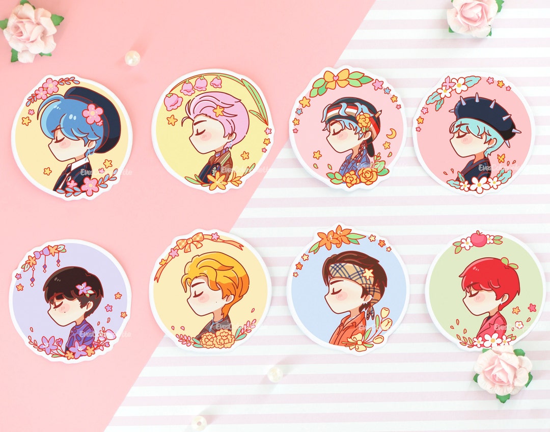Ateez Inspired Sticker Set Vinyl Stickers - Etsy