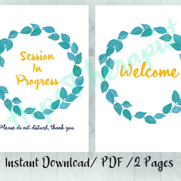 In Session Sign - Etsy