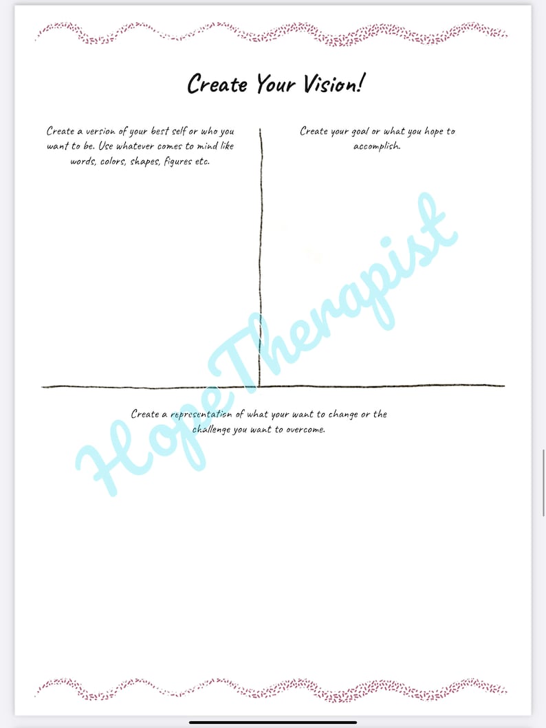 Solutions Worksheet Therapy Worksheet Mental Health - Etsy