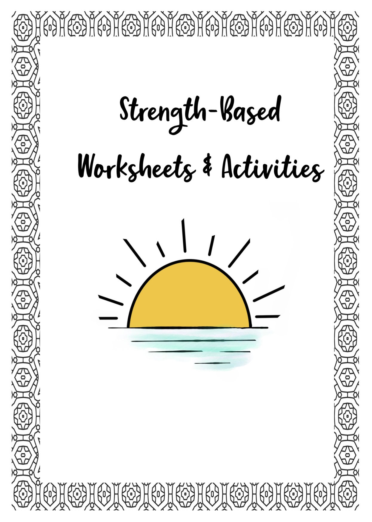 Strength-based Worksheets Therapy Worksheet Mental Health - Etsy