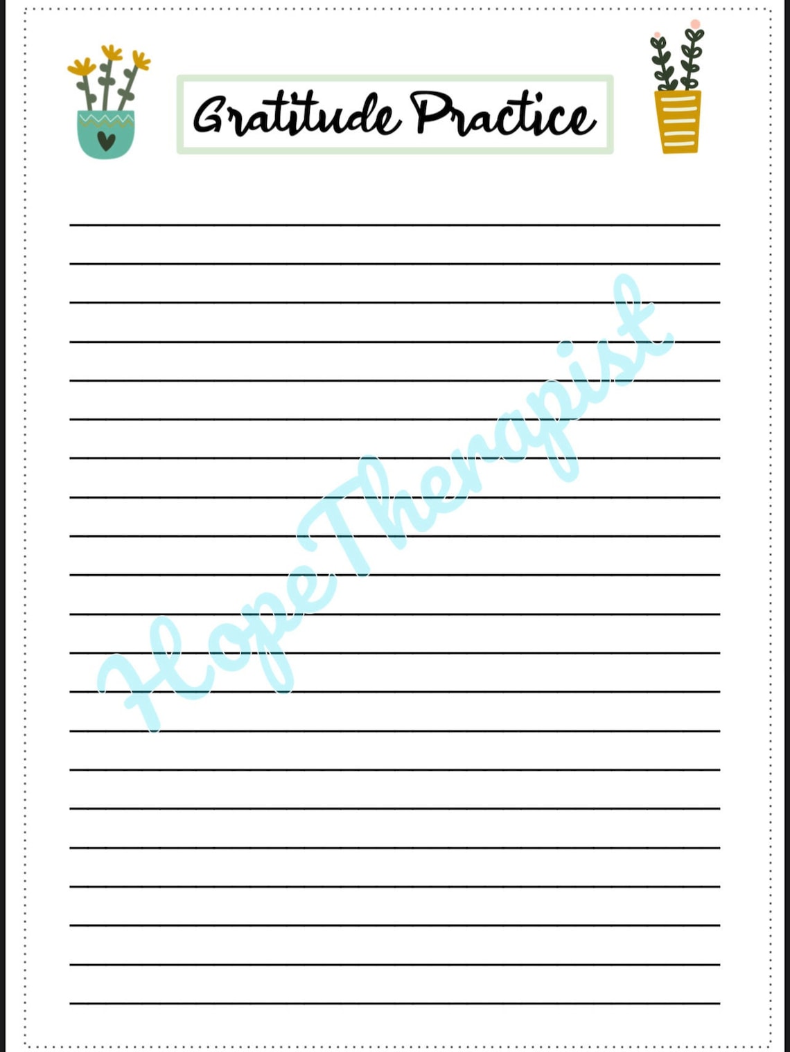 Therapy Worksheets, Gratitude Practice, Counseling Worksheet, Download ...