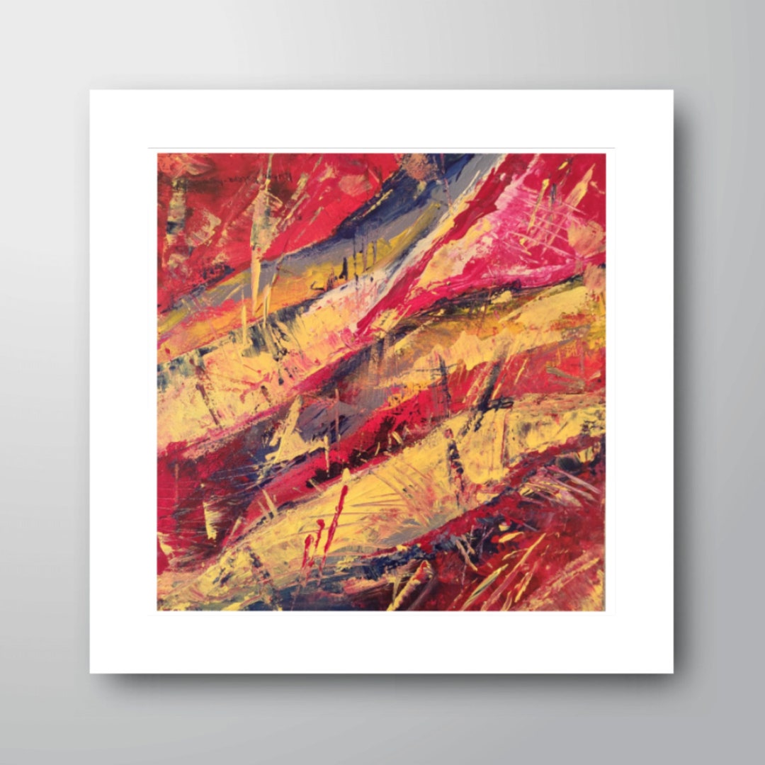 Abstract Art Canvas Painting, Abstract Print Wall Art, Print Wall Art ...