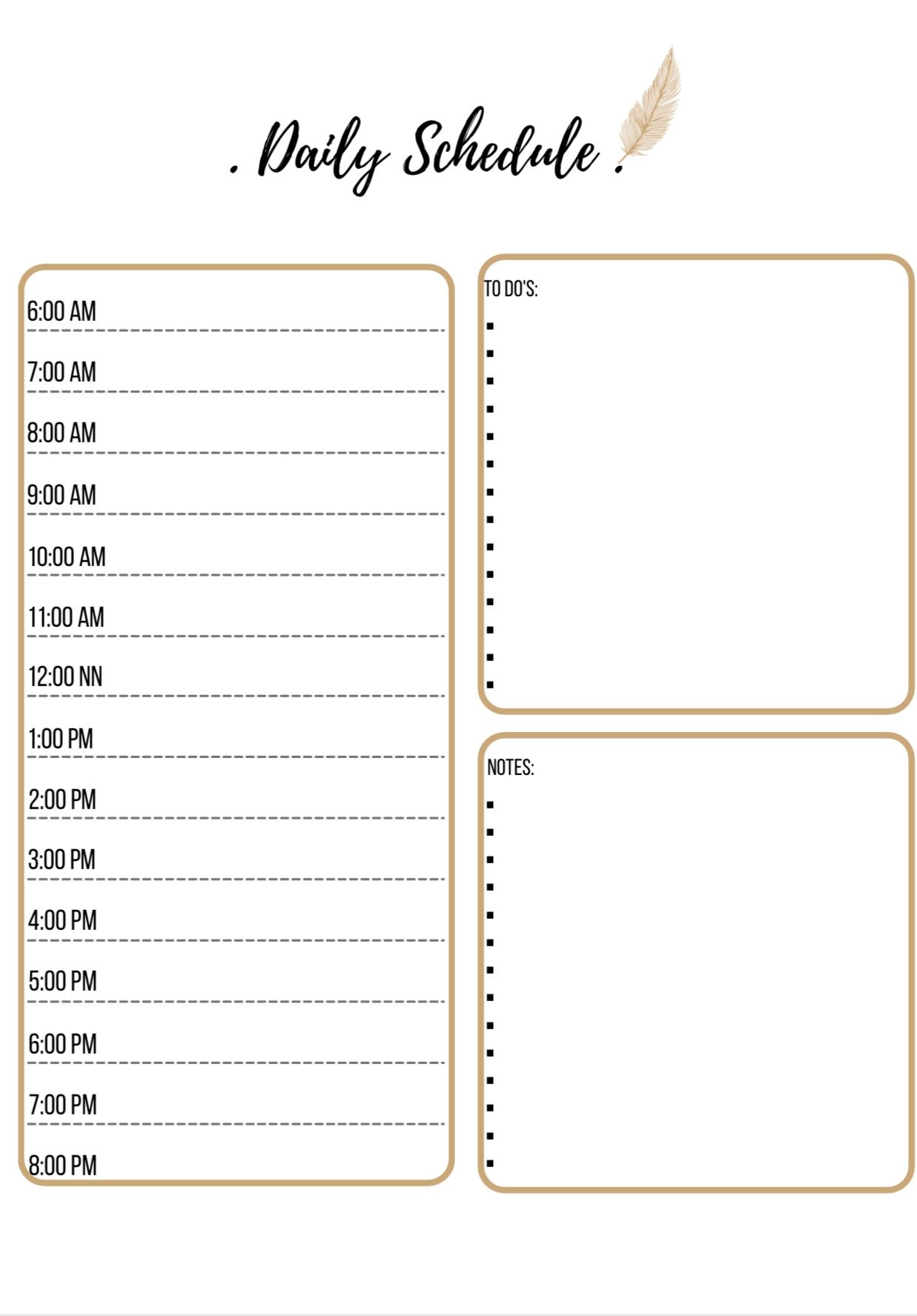 Daily Printable Journal - Etsy