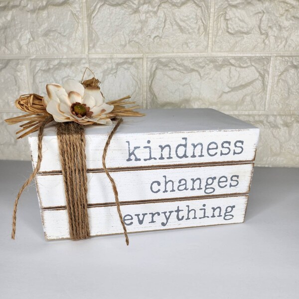 Decorative Book Stack - Etsy