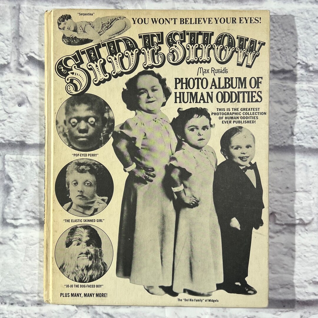 Sideshow Photo Album of Human Oddities - Etsy