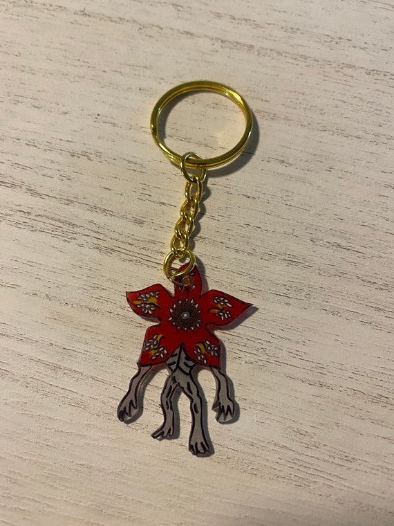 Stranger Things Demogorgon Keychain - Etsy UK