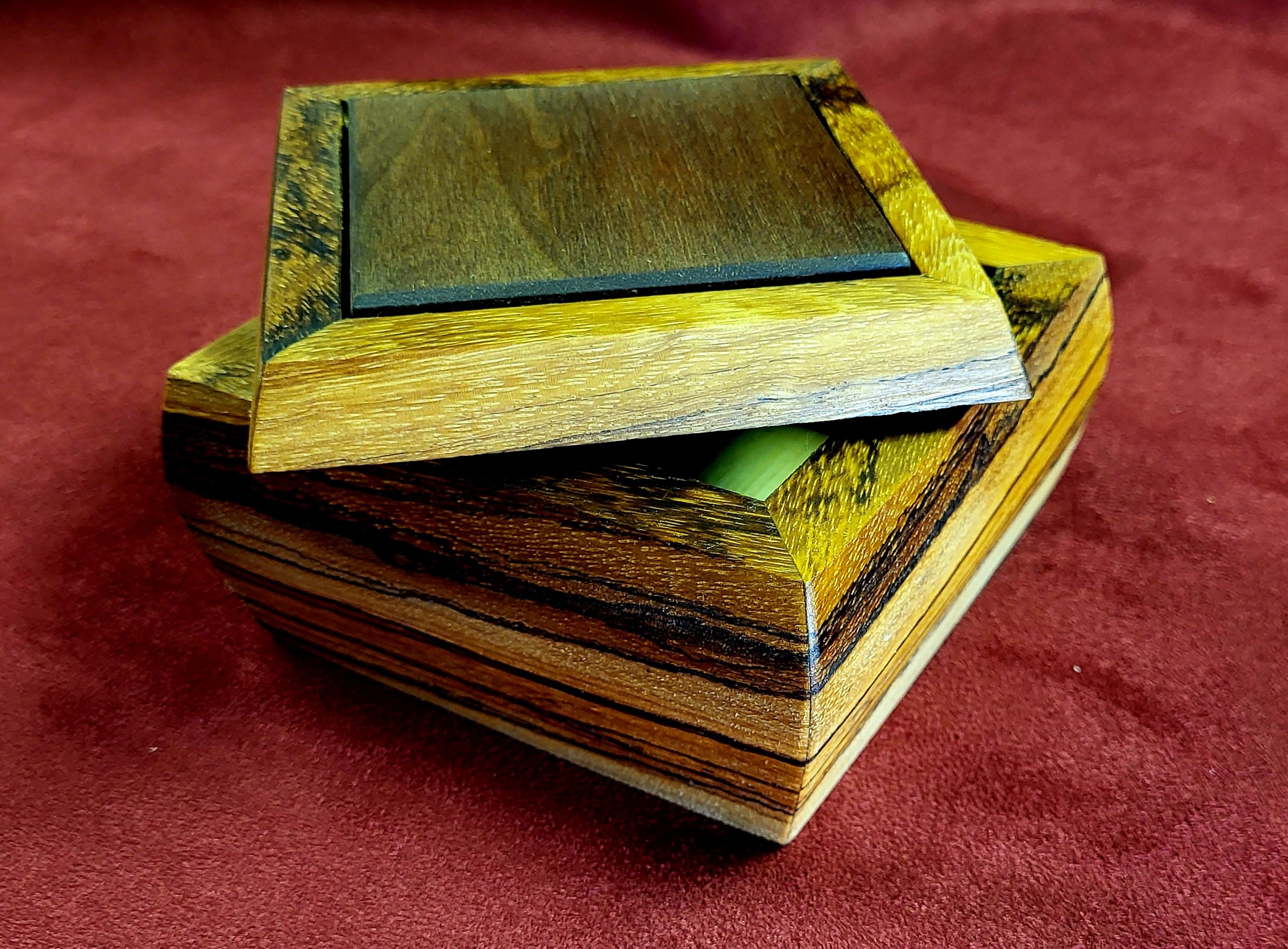 Zebrawood Keepsake Box - Etsy
