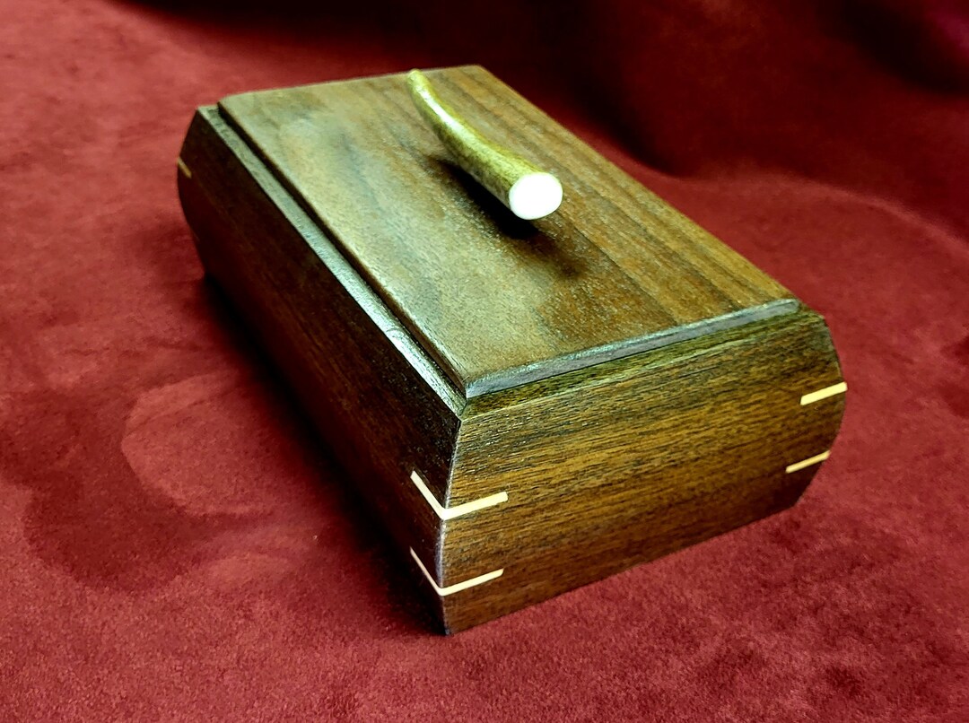 Walnut Keepsake Box - Etsy