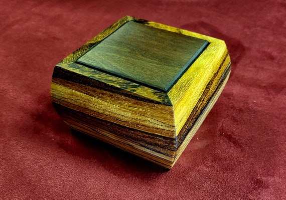 Zebrawood Keepsake Box - Etsy