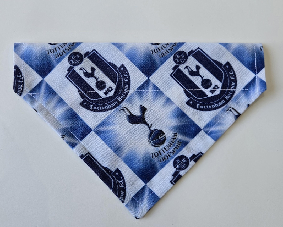 Tottenham Football Dog Bandana. Medium and Small. Double Sided - Etsy