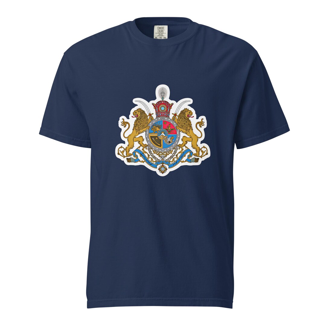 Imperial Standard of Shahanshah — Persian Royal Crest Tee - Etsy