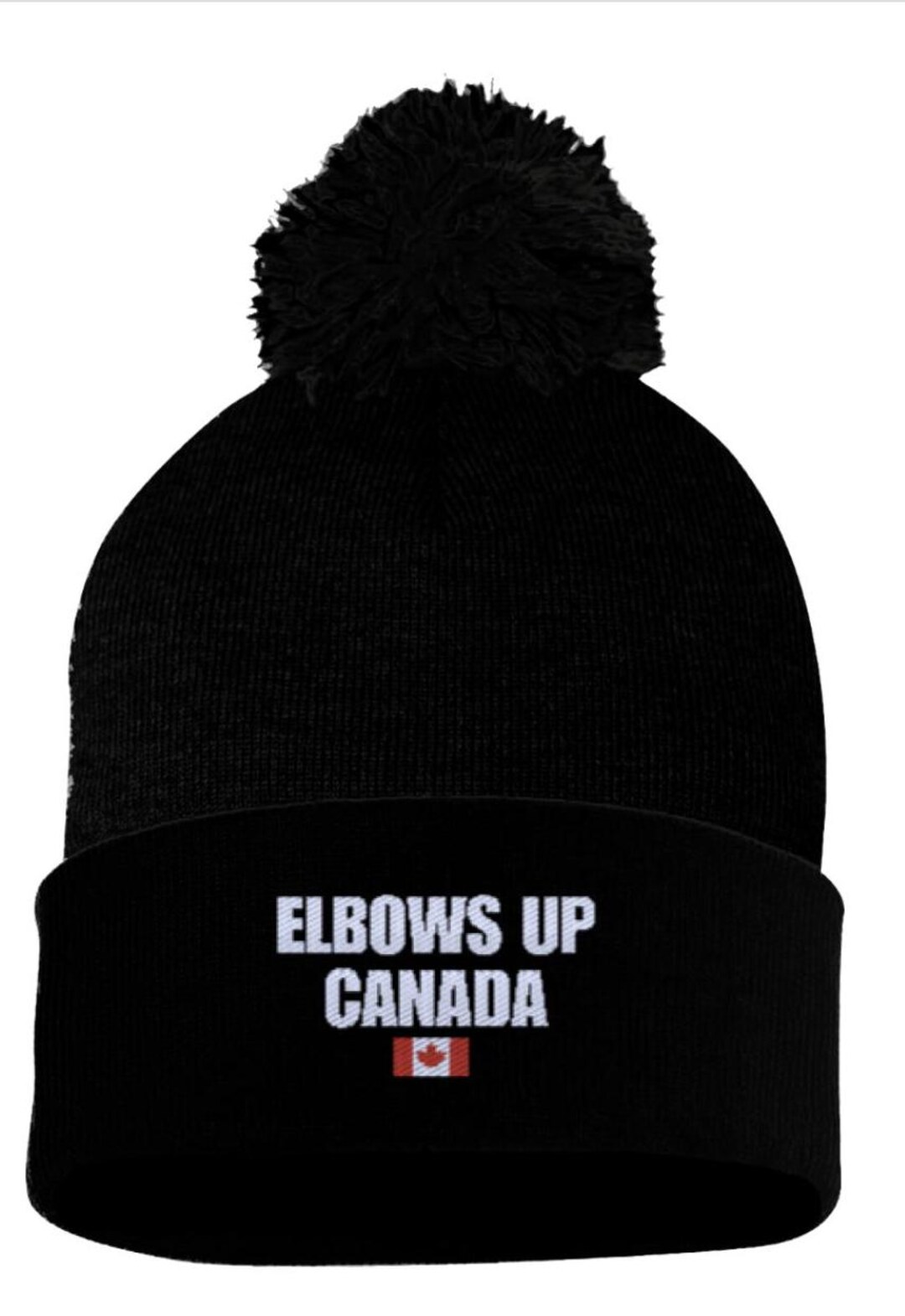 Elbows up Canada Hat, Cuffed Beanie, Political Hat, Canadian and ...